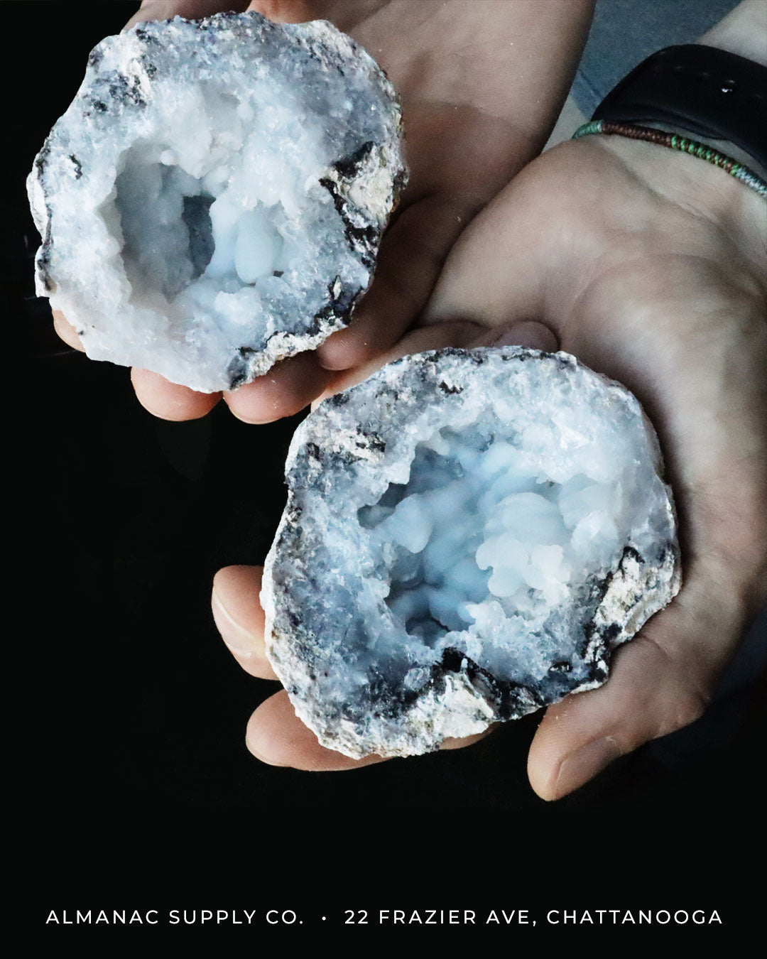 May 3, 2025 - Geode Cracking at Frazier Festival – Almanac Supply Co.