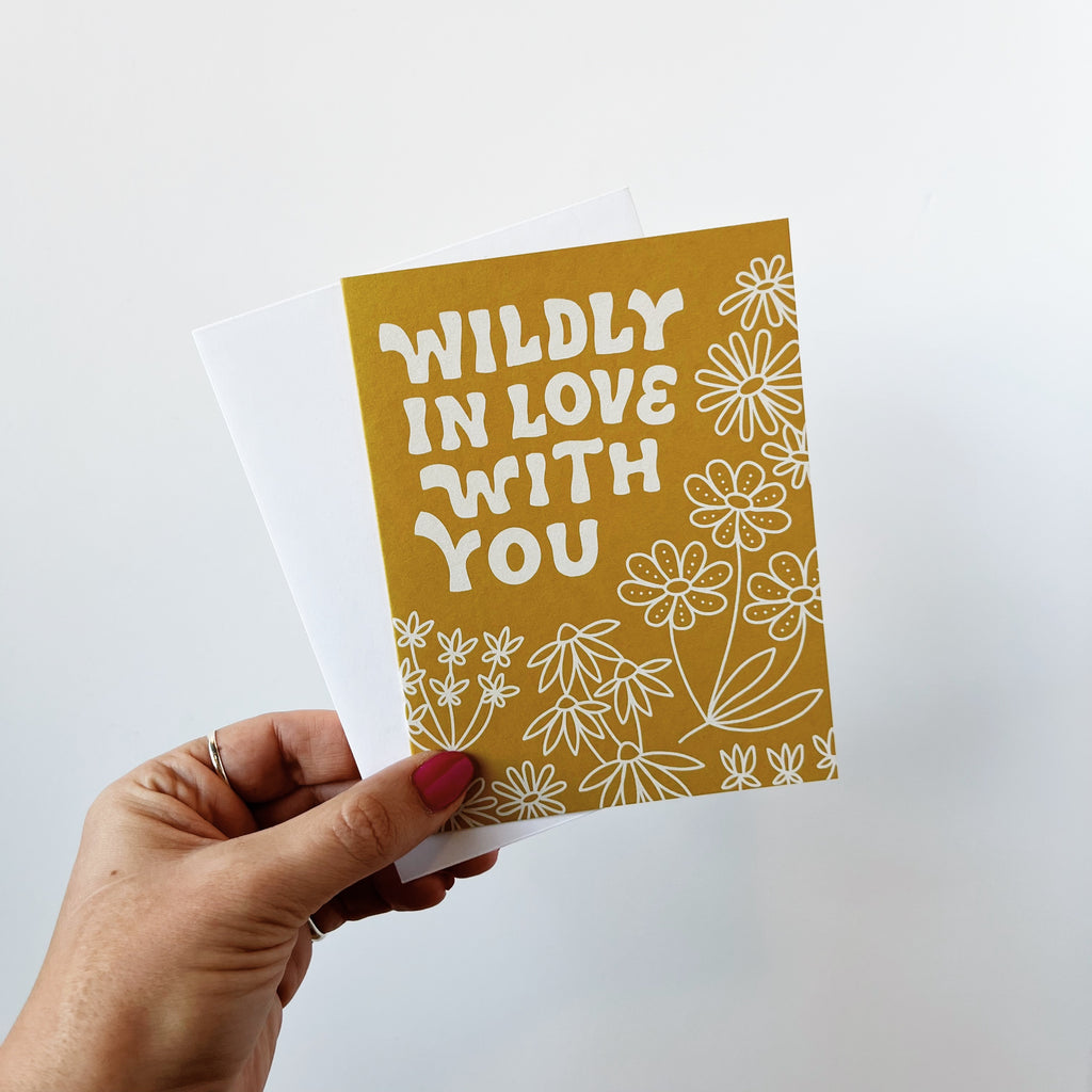 Wildly in Love with You Greeting Card – Almanac Supply Co.