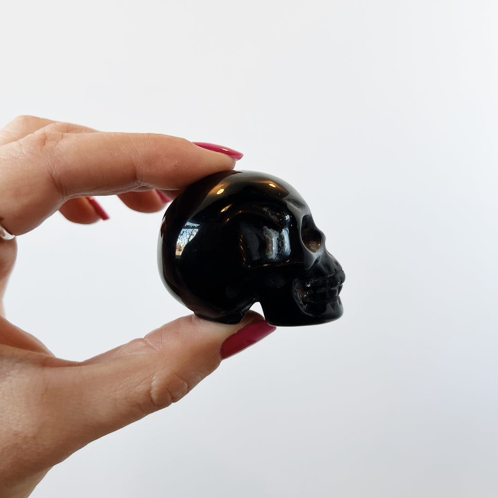 Obsidian Skull - Rock Shop – Almanac Supply Co.