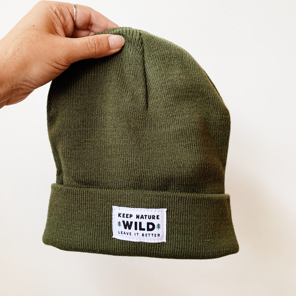 Keep Nature Wild Beanie - Nature Shop – Almanac Supply Co.