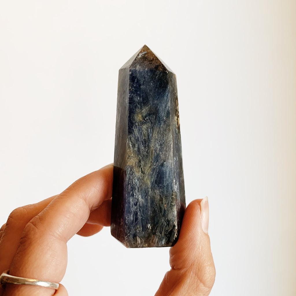 Blue Kyanite Tower - Healing Crystals – Almanac Supply Co.