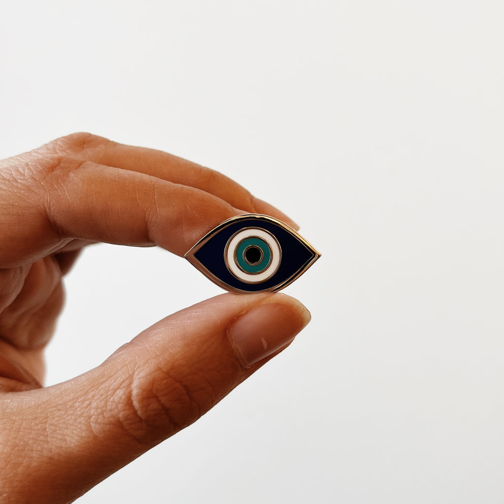 Evil Eye Enamel Pin - Metaphysical Store – Almanac Supply Co.