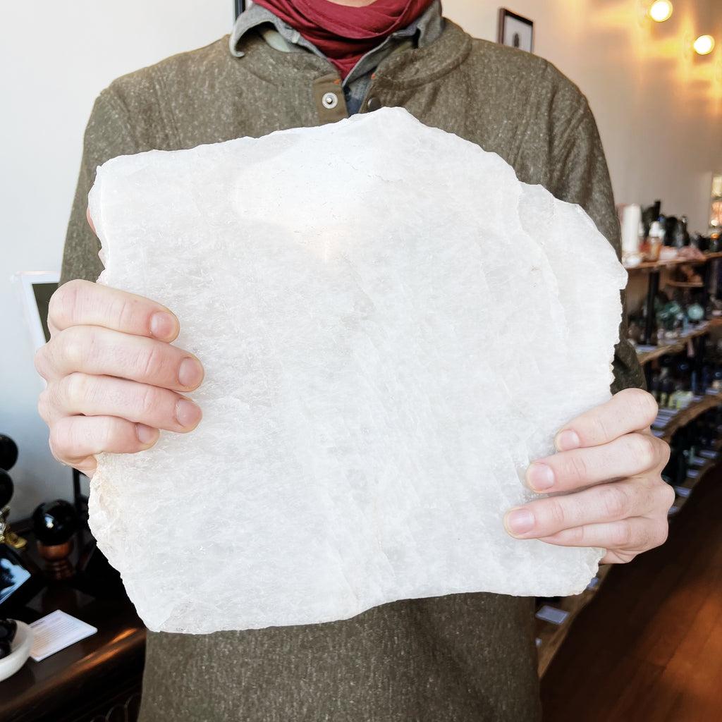 Clear Quartz Tray - Crystal Shop – Almanac Supply Co.