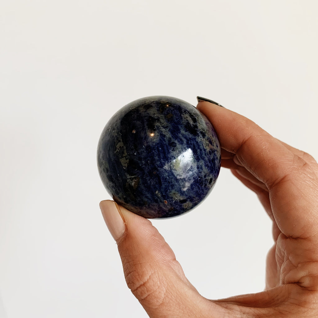 Sodalite Sphere - Crystals – Almanac Supply Co.