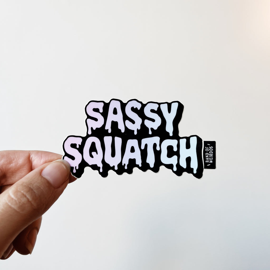 Sassy Squatch Sticker - Vinyl Stickers - Nature Store – Almanac Supply Co.