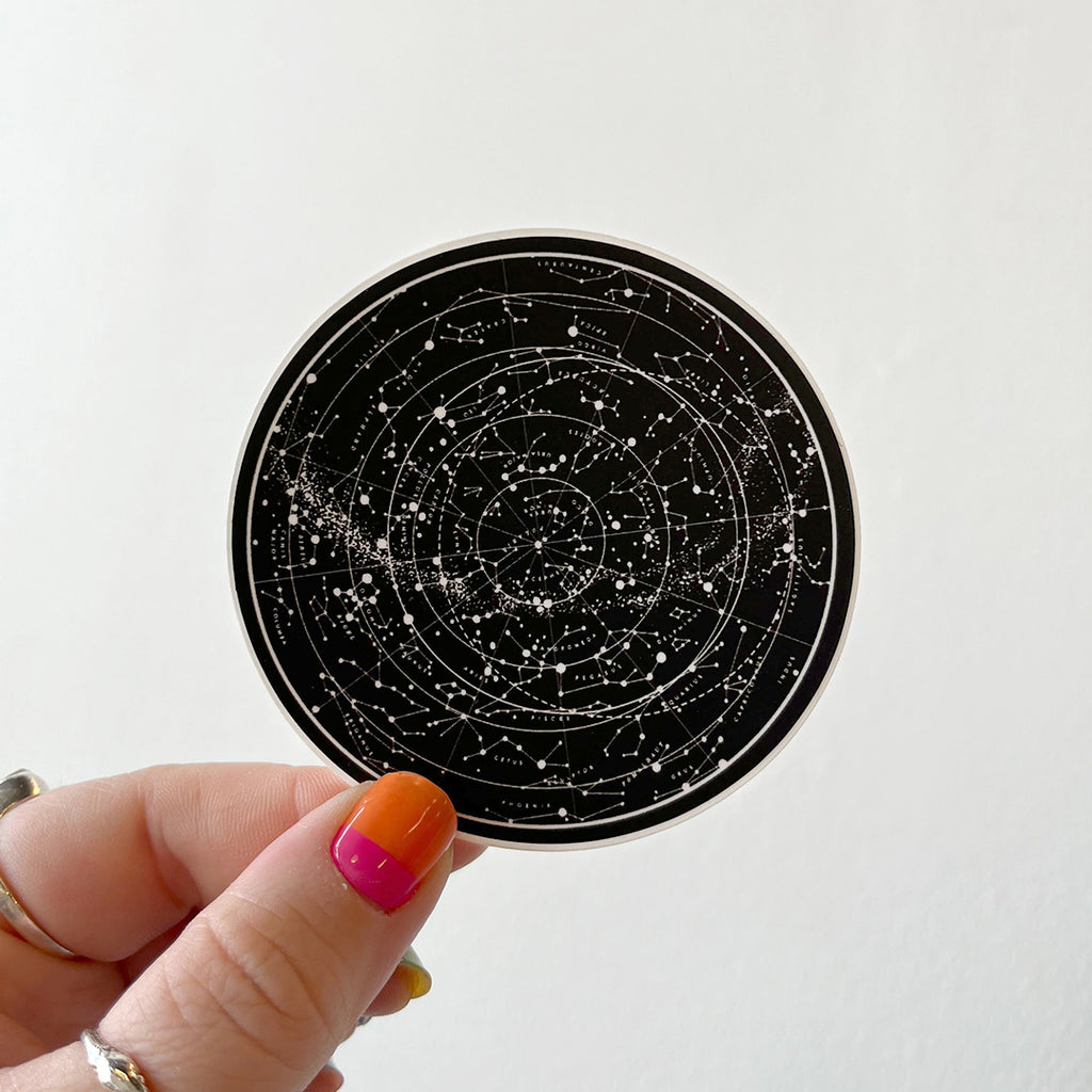 Star Chart Sticker - Vinyl Stickers - Crystal Shop – Almanac Supply Co.